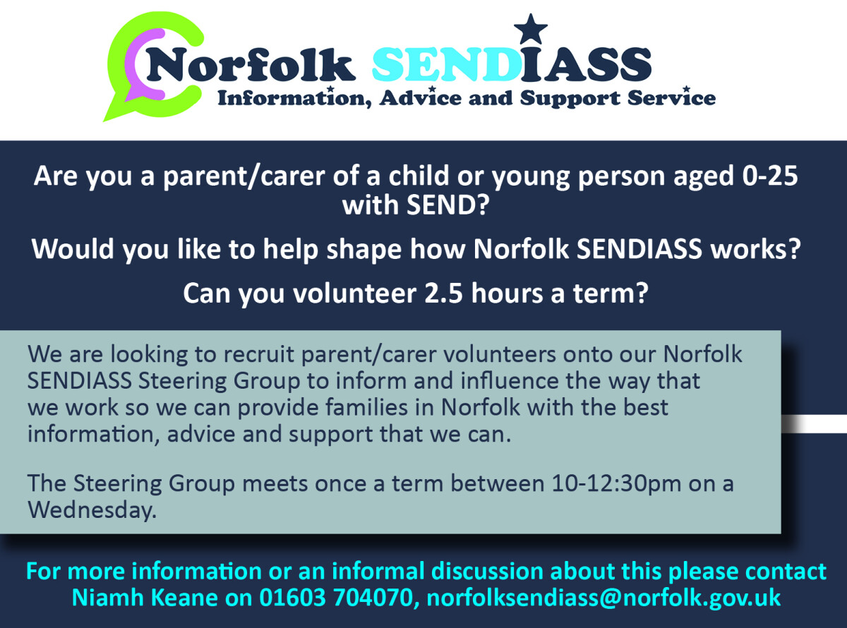Steering Group | Norfolk SENDIASS